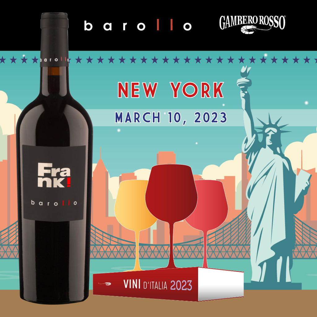 10 Marzo 2023 - New York Tre Bicchieri Gambero Rosso– Barollo