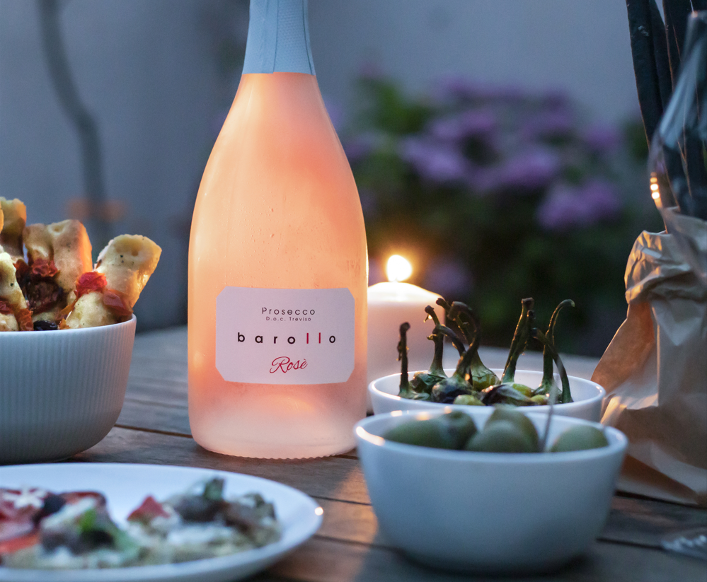 Barollo Prosecco Rose’ Millesimato 2022 Brut